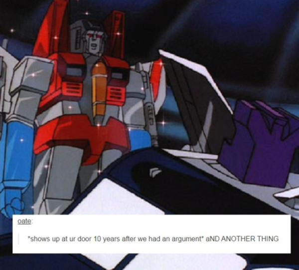 Starscream | Tumblr Fandom Text Posts | Know Your Meme