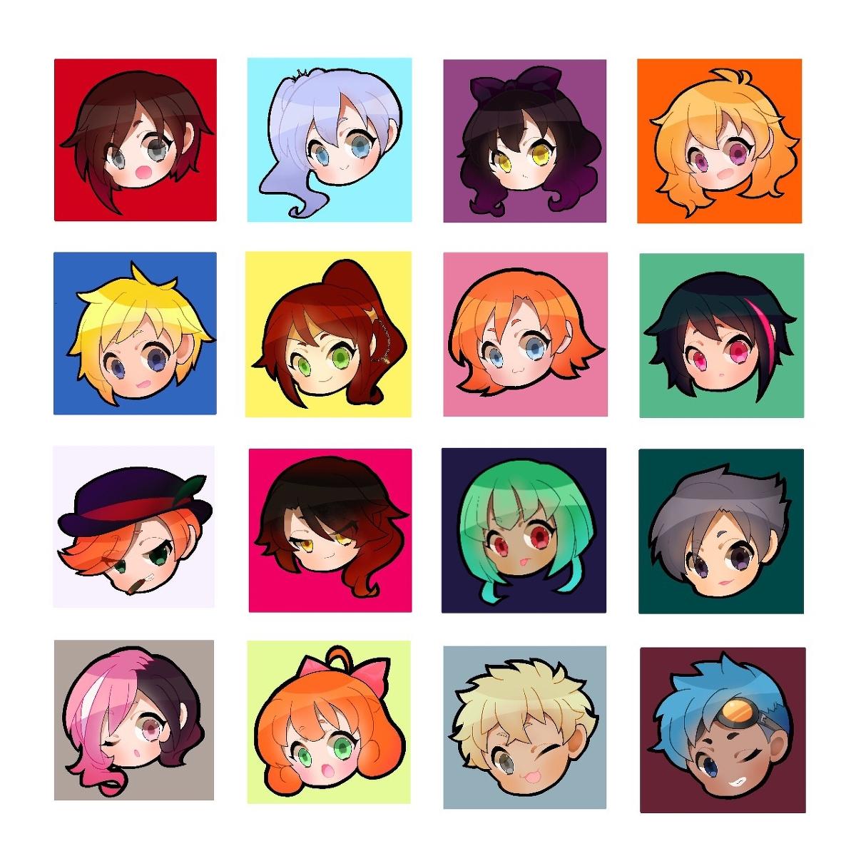 cute RWBY icons | RWBY | Know Your Meme
