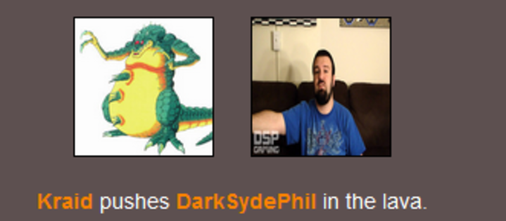 DarkSydePhil dies by the hands of Kraid. | Hunger Games Simulator ...
