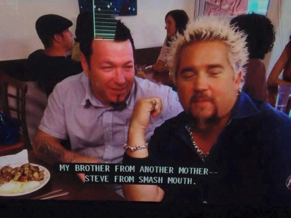 Guy Fieri and Steve Harwell from Smash Mouth | Guy Fieri | Know Your Meme