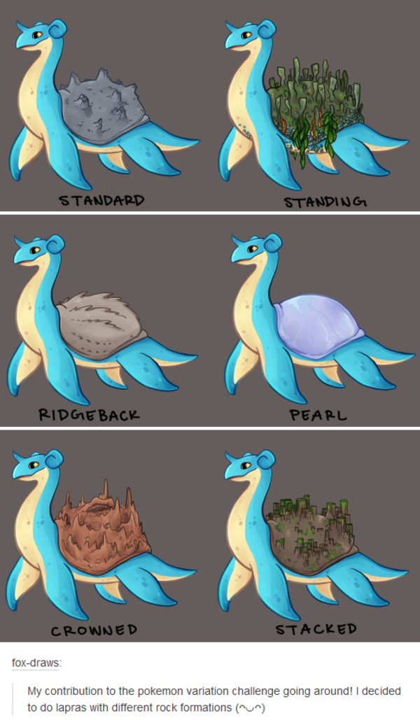 lapras variations | Pokemon Variants | Know Your Meme