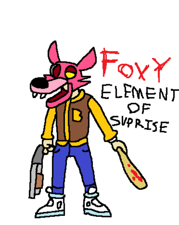 Foxy element of surprise | Foxy | Know Your Meme