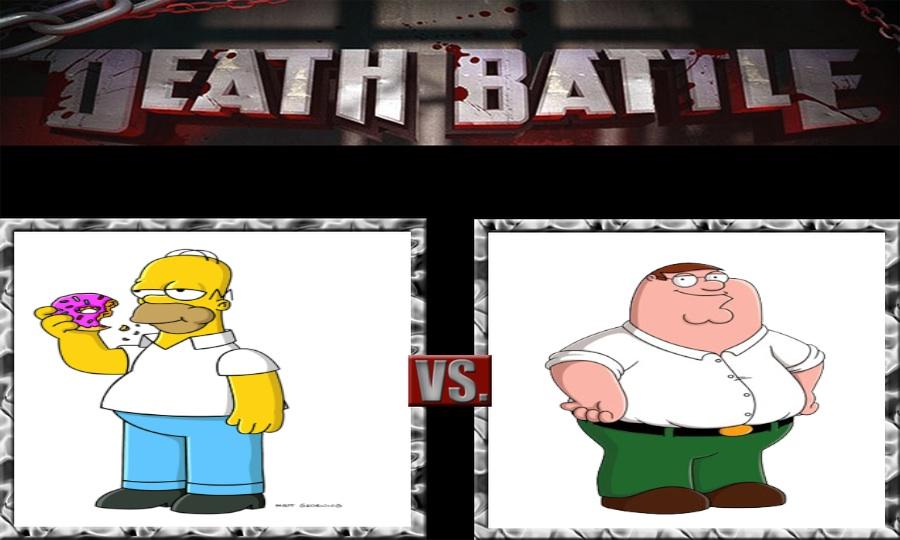 DEATH BATTLE idea Homer Simpson Vs Peter Griffin by JefimusPrime ...