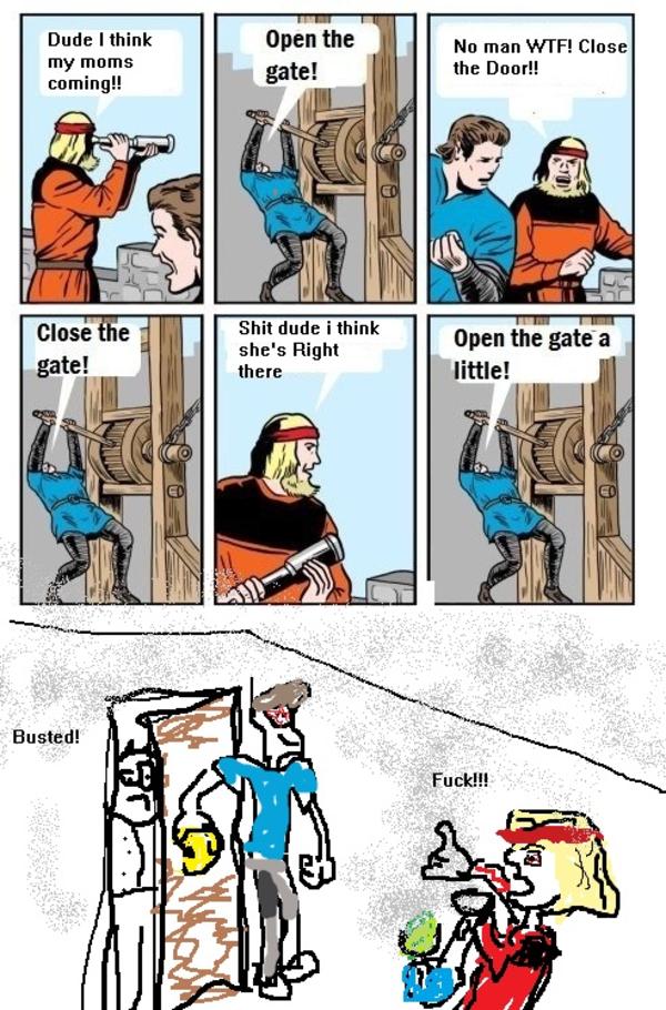 Dangit mom | Open the Gate! | Know Your Meme