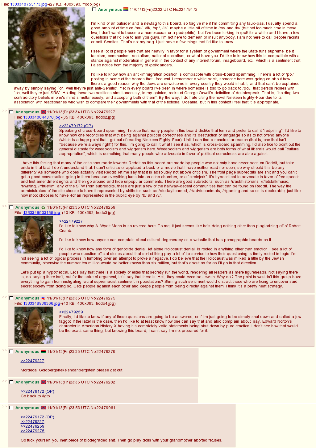 /pol/ gets told | /pol/ | Know Your Meme