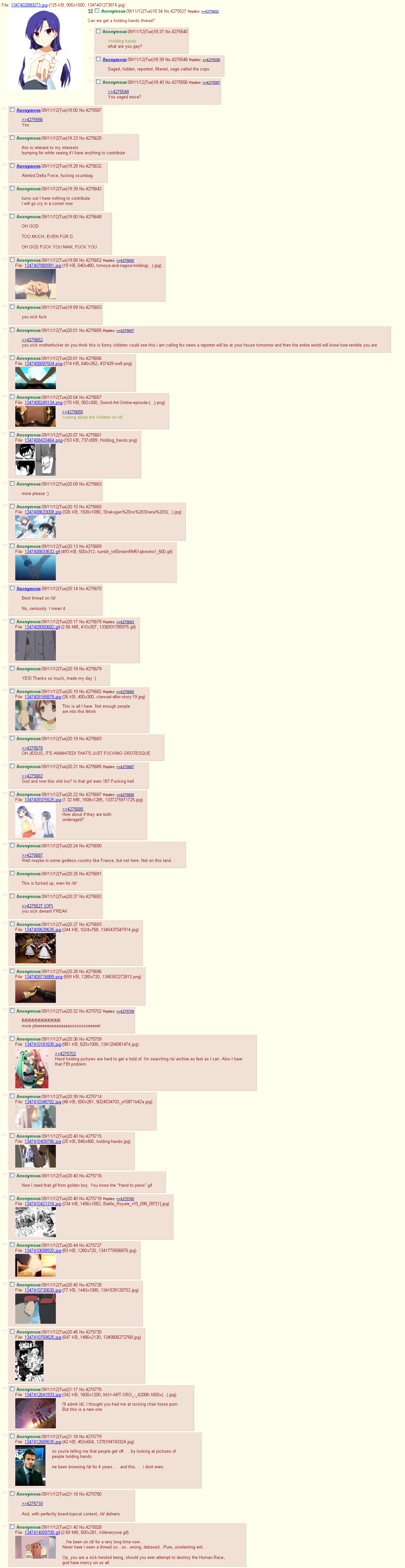 Holding Hands | Consensual Sex In The Missionary Position | Know Your Meme