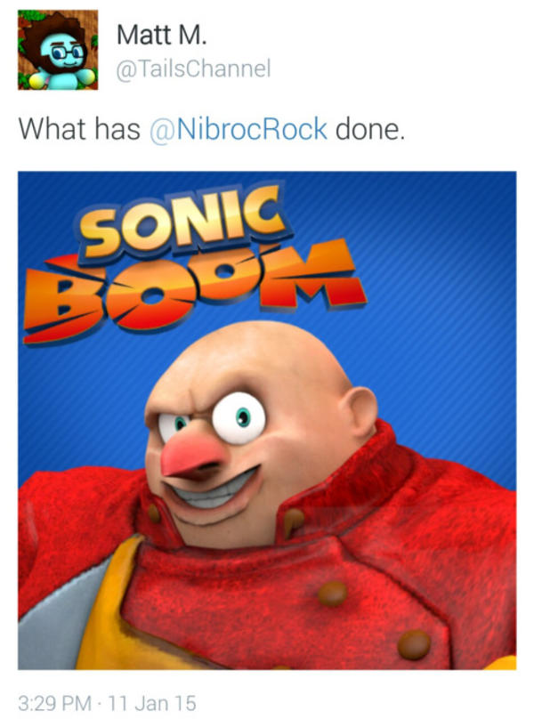 This is terrifying | Sonic Boom | Know Your Meme