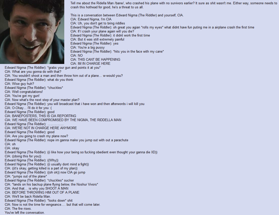 Uh,you don't get to bring riddles | Baneposting | Know Your Meme