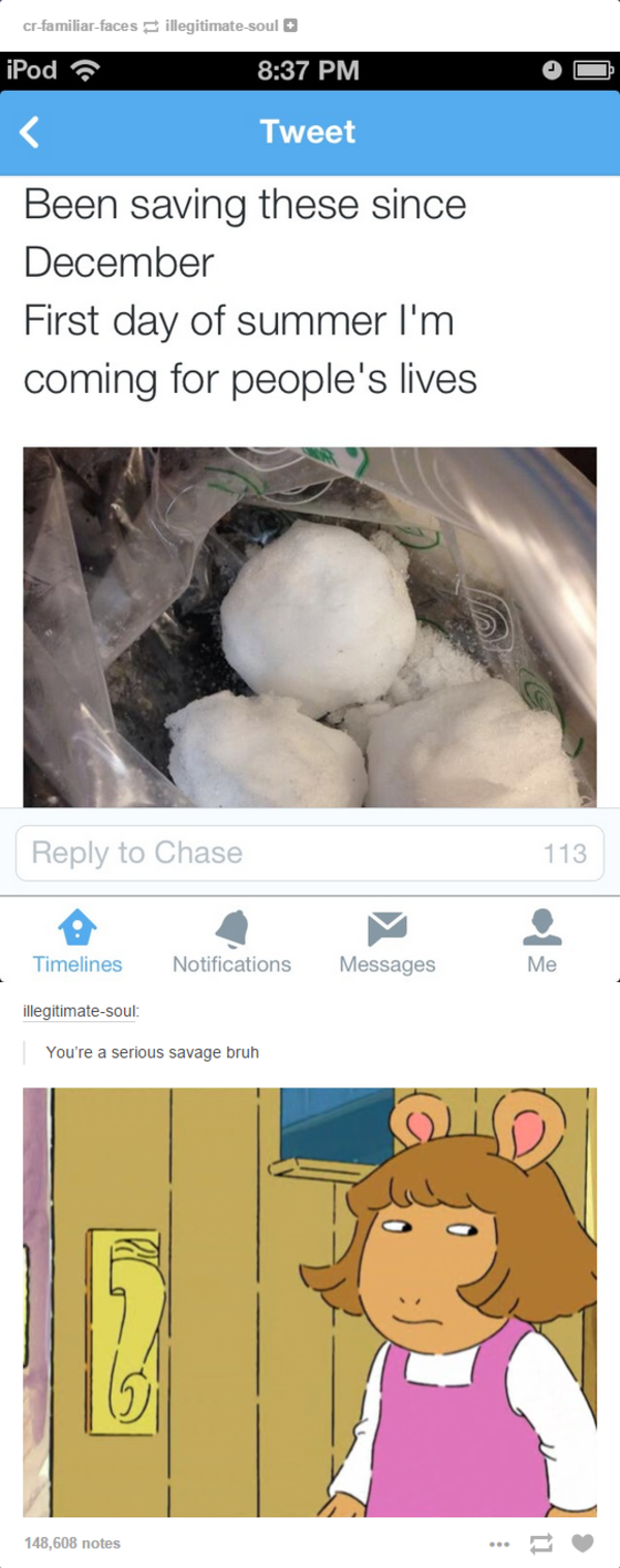 snowball | Arthur | Know Your Meme