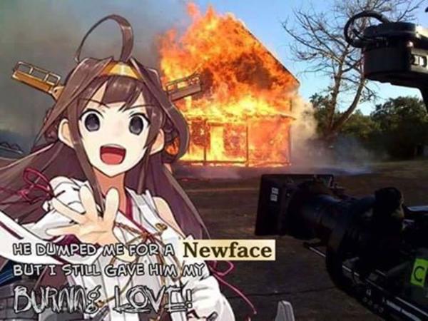 Burning love~! | Kantai Collection | Know Your Meme