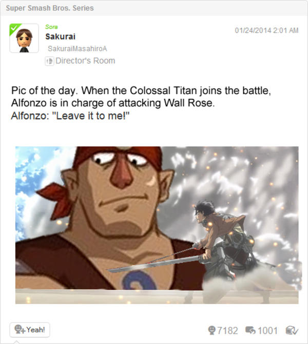 Alfonzo is in charge of attacking Wall Rose | Alfonzo: Leave it to Me ...