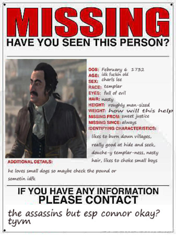 Now in Poster Form | Where Is Charles Lee? | Know Your Meme