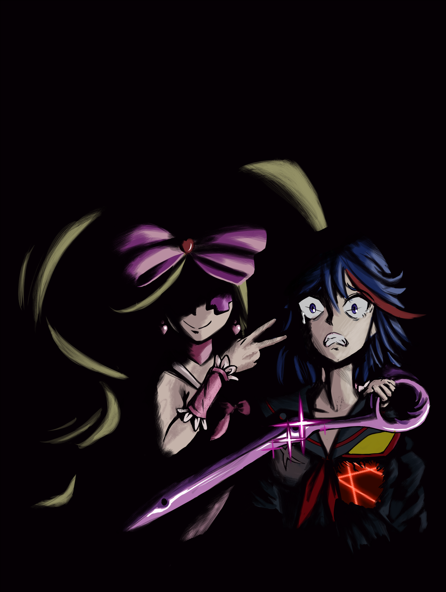 Ryuko and Nui Variant Cover Controversy | Kill la Kill | Know Your Meme