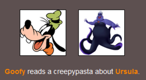 Goofy reads a Creepypasta | Hunger Games Simulator | Know Your Meme