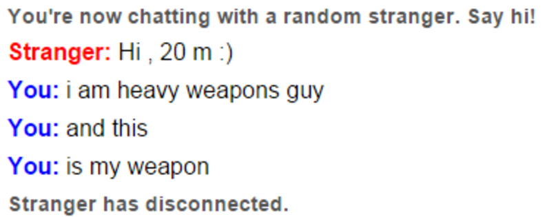 Yes. | Omegle | Know Your Meme