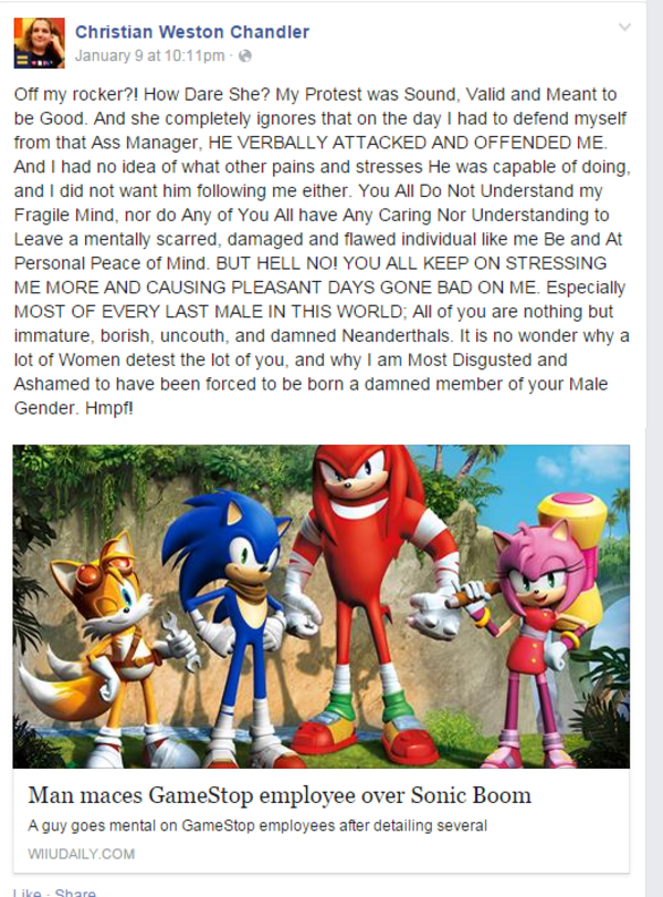 IRONY | Chris-Chan / CWC / Christine Weston Chandler | Know Your Meme