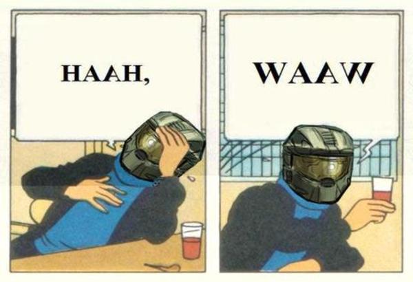 haah waw | Halo | Know Your Meme