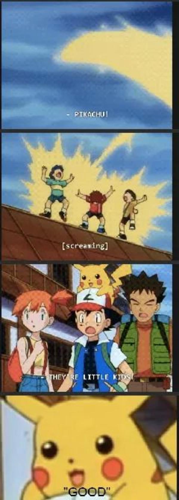 Pikachu don't care. | Pokémon | Know Your Meme