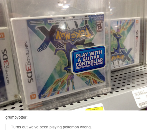 Turns out we’ve been playing pokemon wrong. | Pokémon | Know Your Meme