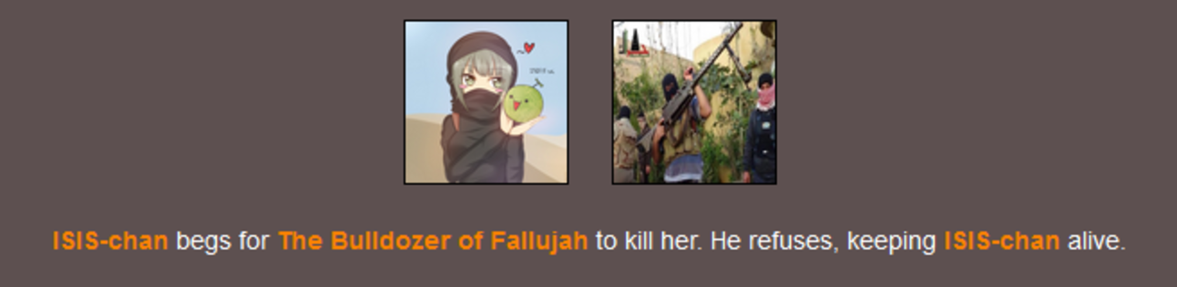 The Bulldozer of Fallujah refuses to kill ISIS-chan | Hunger Games ...
