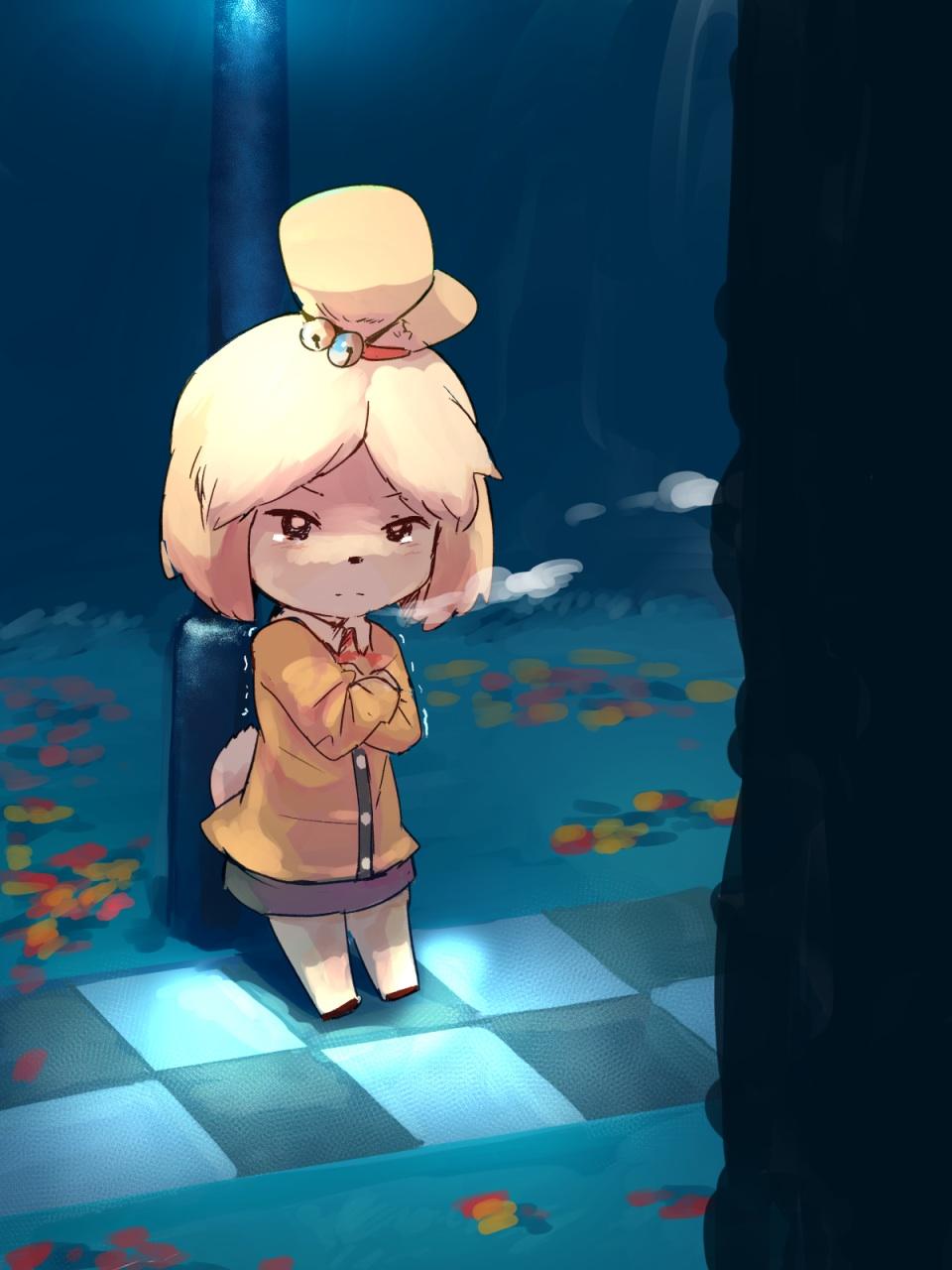 Isabelle waiting for the mayor | Isabelle | Know Your Meme