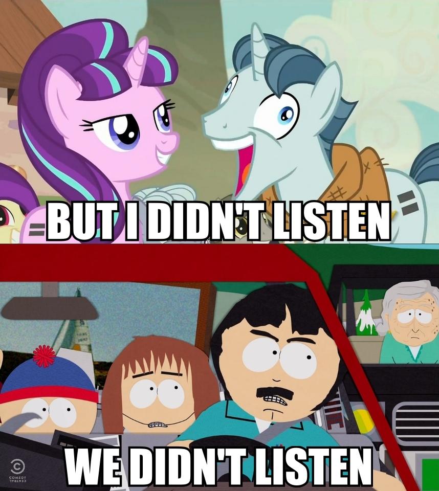 no one listened | But I Didn't Listen! | Know Your Meme