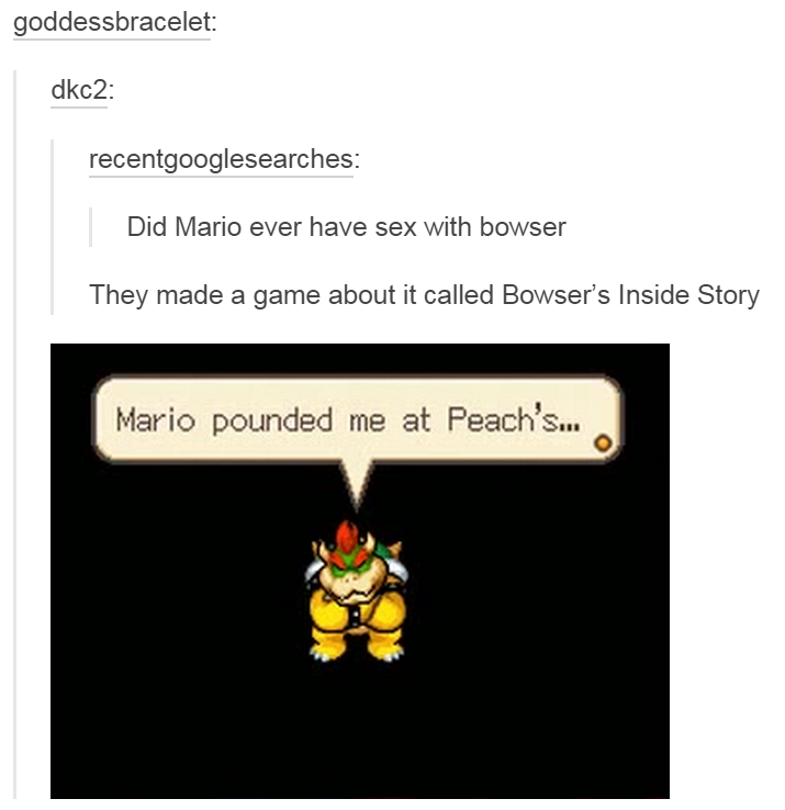 Oh Mario went inside of him, alright | Nintendo | Know Your Meme