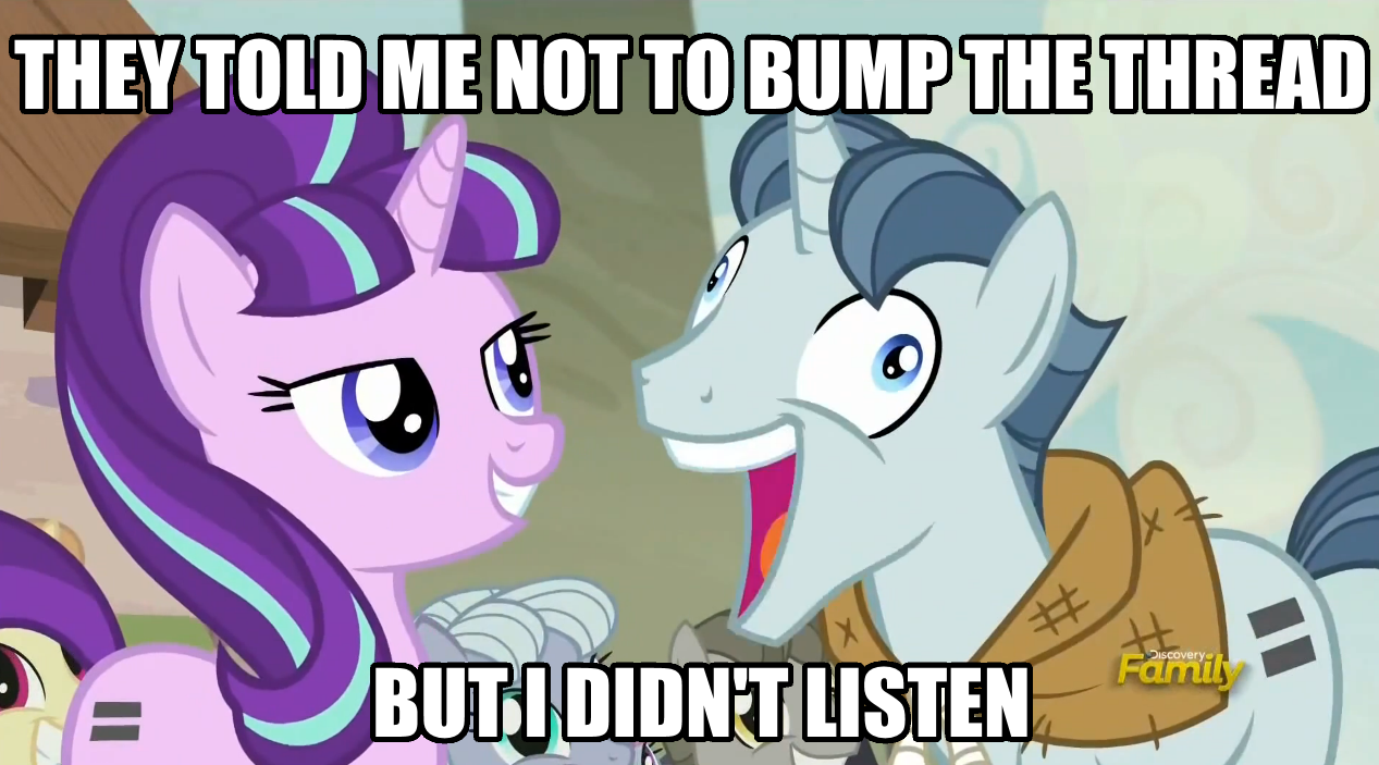 They told me not to bump the thread | But I Didn't Listen! | Know Your Meme