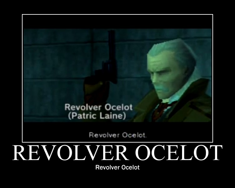 Revolver Ocelot | Revolver Ocelot | Know Your Meme