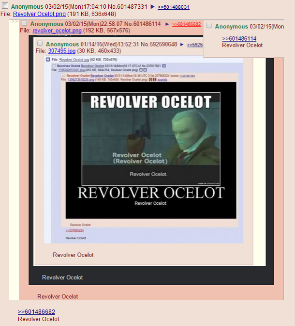 Revolver Ocelot | Revolver Ocelot | Know Your Meme