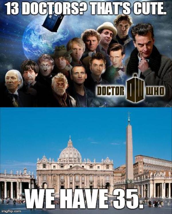 ...and four of them are women! | Doctor Who | Know Your Meme