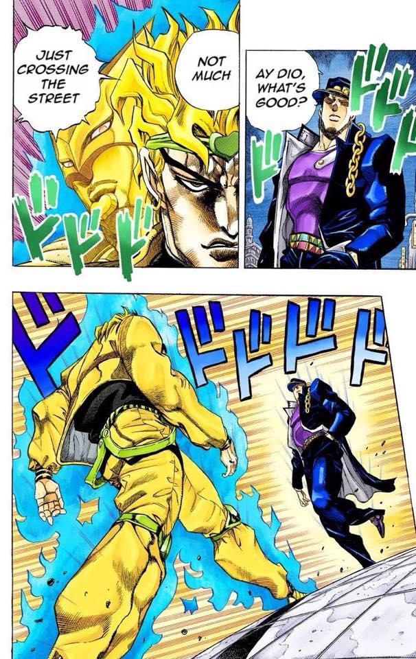 Sup Dio Oh You re Approaching Me JoJo Approach Know Your Meme