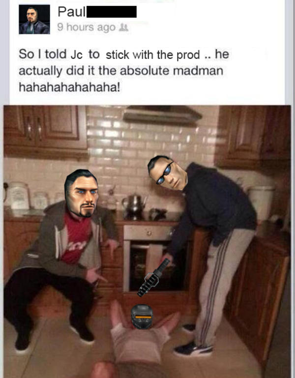 stick with a prod | The Absolute Madman | Know Your Meme