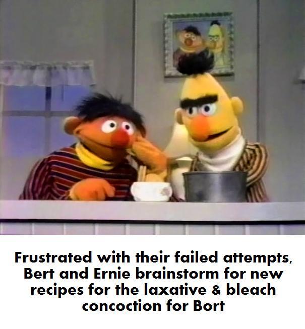 Nothing worked on Bort before, maybe we'll get him this time ...