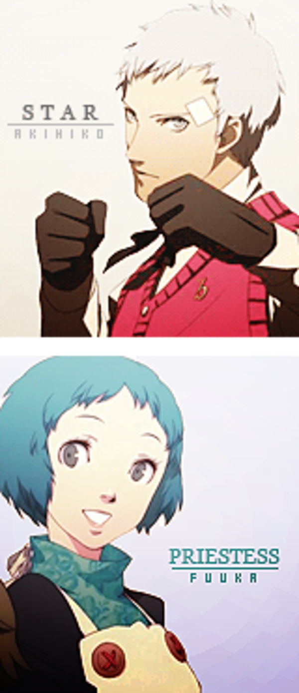 Star Akihiko Priestess Fuuka | Megami Tensei - Persona | Know Your Meme
