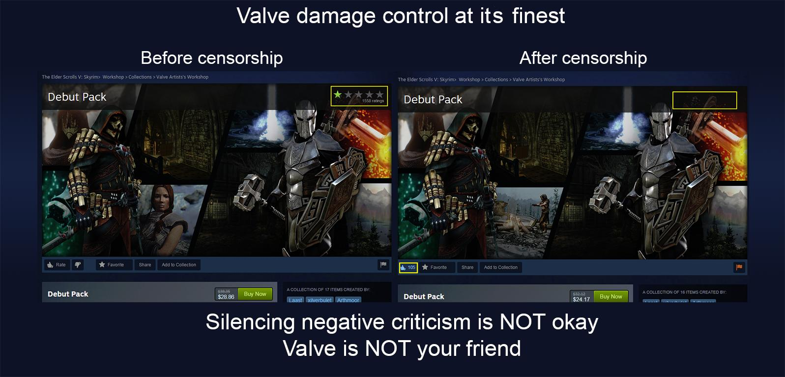 Valve getting rid of dislikes | Steam Workshop Paid Modding | Know Your ...