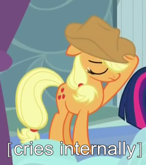 Oh I assure you, I'm crying inside, racked with guilt. | My Little Pony ...