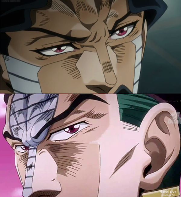 dem eyebrows | JoJo's Bizarre Adventure | Know Your Meme