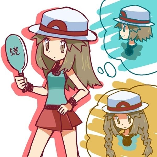 Leaf's hairstyle | Pokémon | Know Your Meme