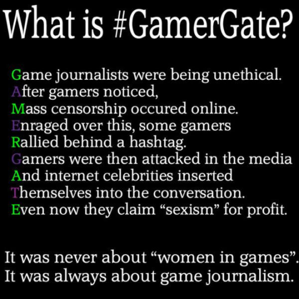 GamerGate summary | GamerGate | Know Your Meme