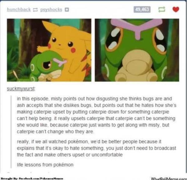 Life lessons | Pokémon | Know Your Meme