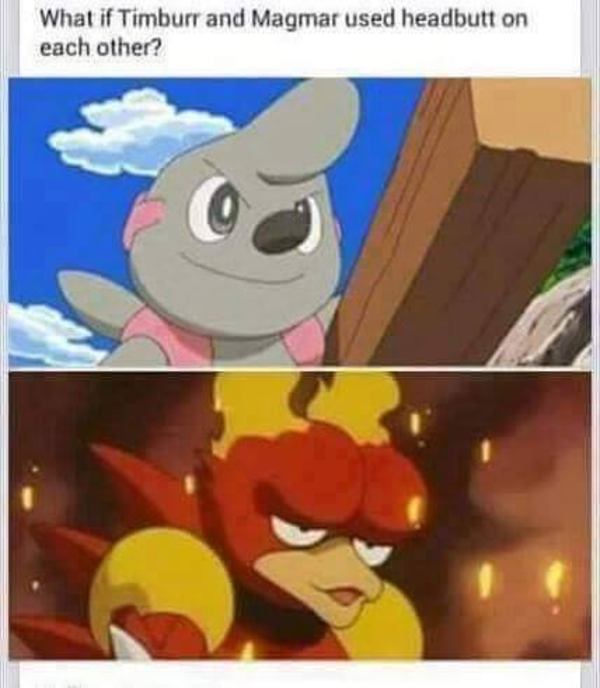 Headbutt. | Pokémon | Know Your Meme