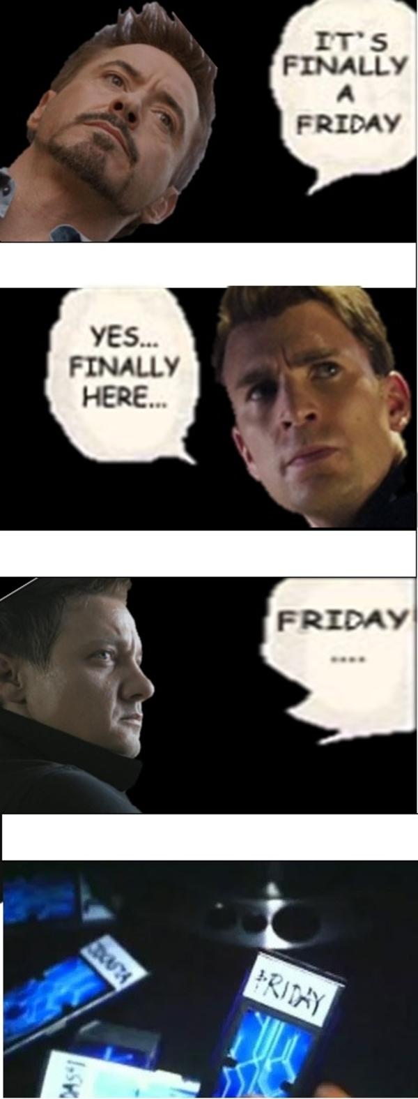 Finally a Friday | Marvel Comics | Know Your Meme