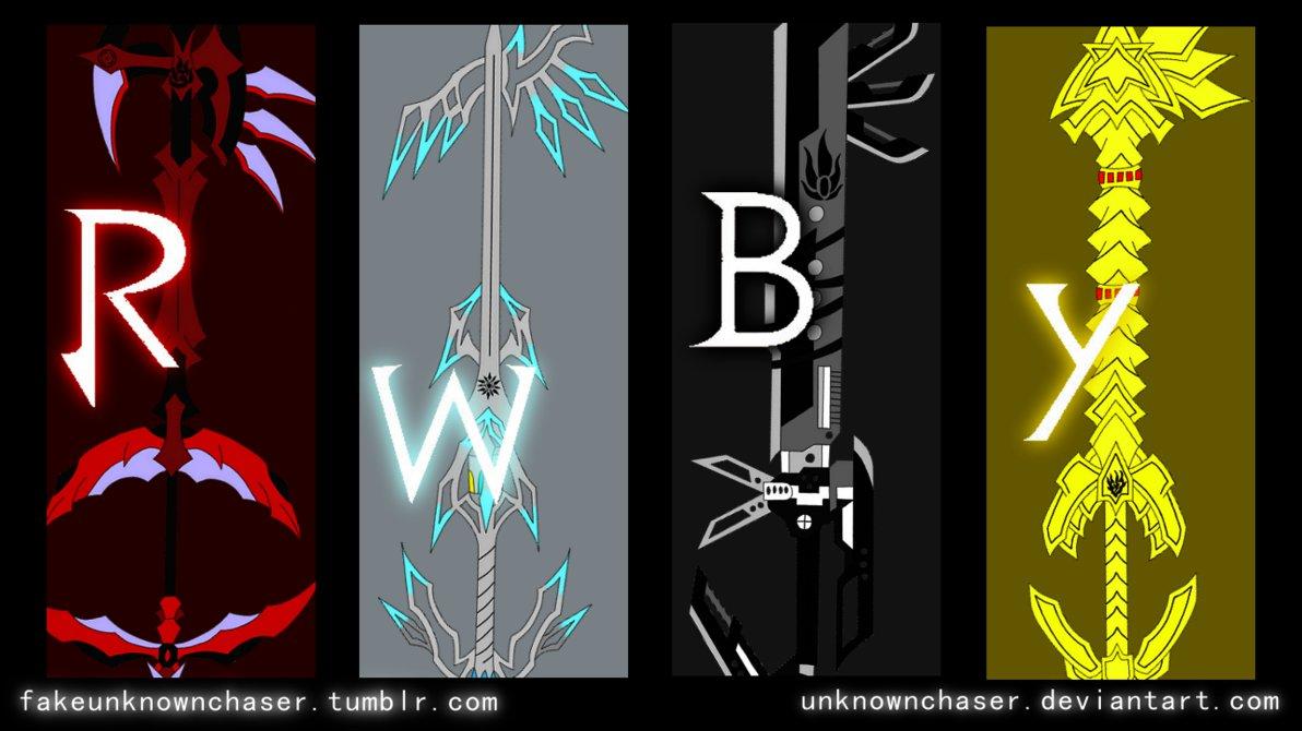 RWBY Keyblades by UnknownChaser | RWBY | Know Your Meme