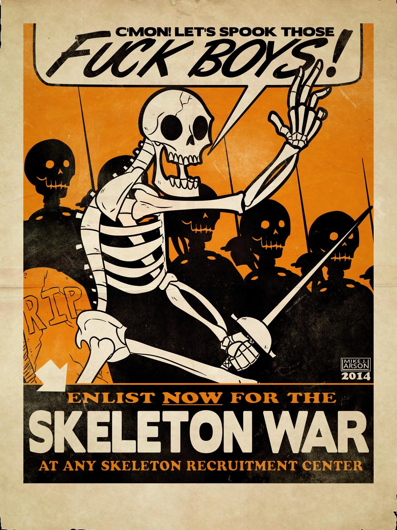 WAR SCREAMS | Skeleton War | Know Your Meme