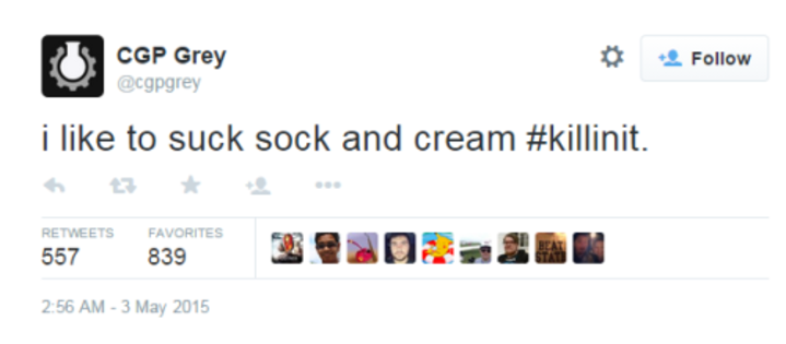 A totally true quote from CGP Grey. | Know Your Meme