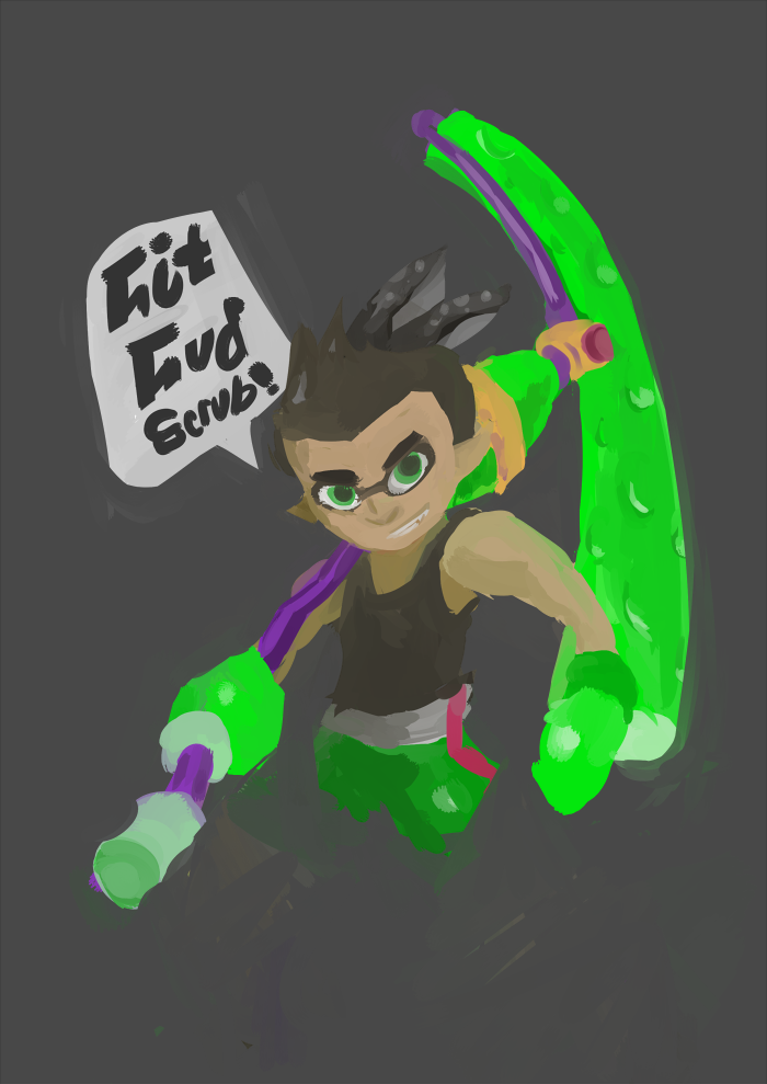 Git gud scrub | Splatoon | Know Your Meme