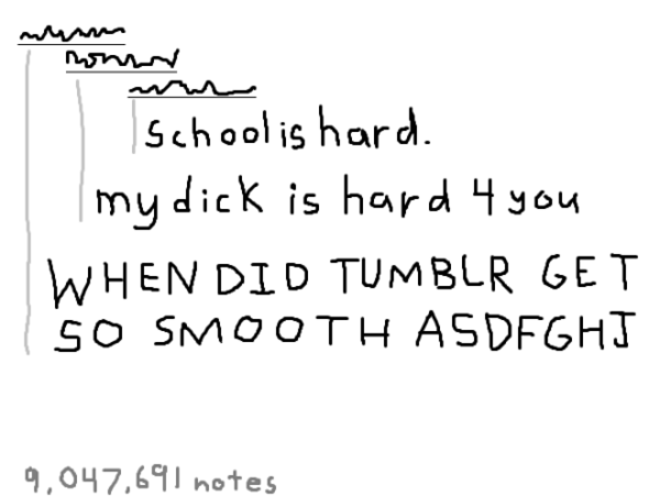 School is hard | Tumblr | Know Your Meme