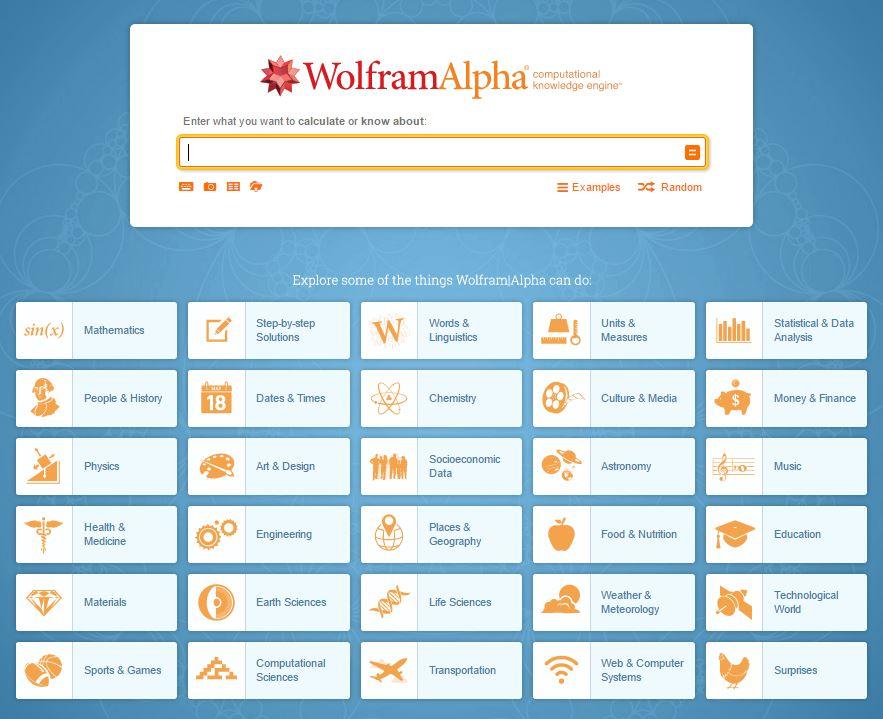 Homepage | Wolfram Alpha | Know Your Meme