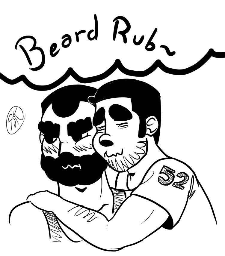 How bara dudes greet each other. | Bara | Know Your Meme